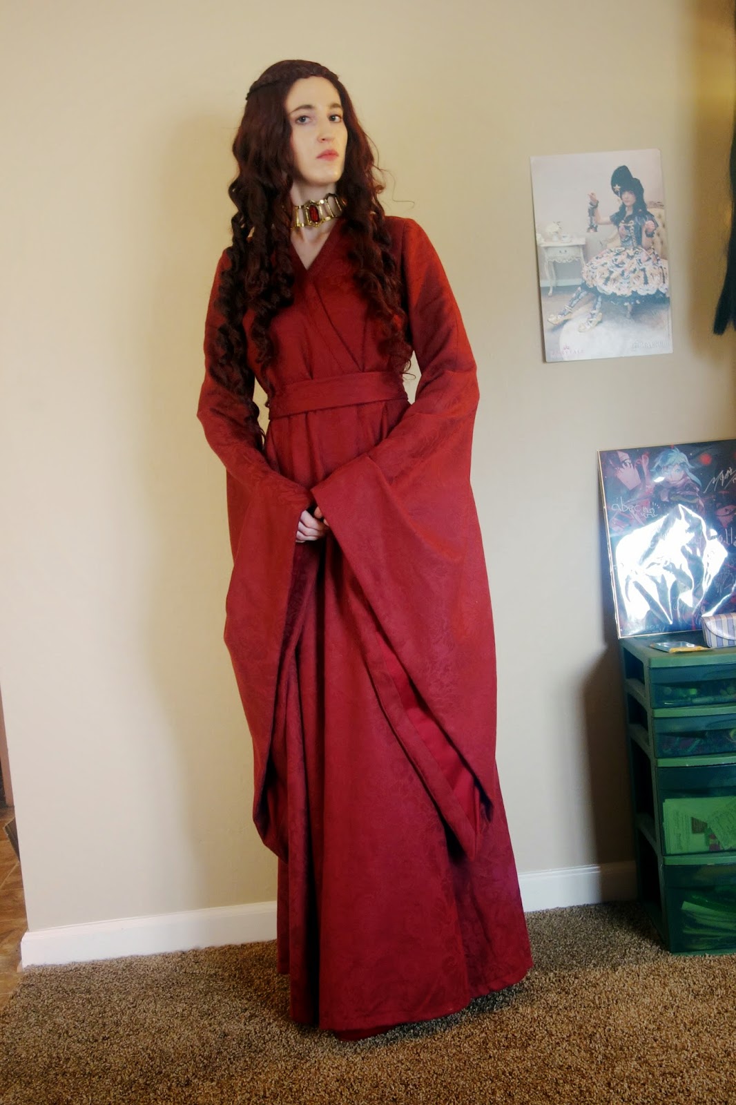 Le Gâteau à la Mode: Sewing Project: Melisandre from Game of Thrones