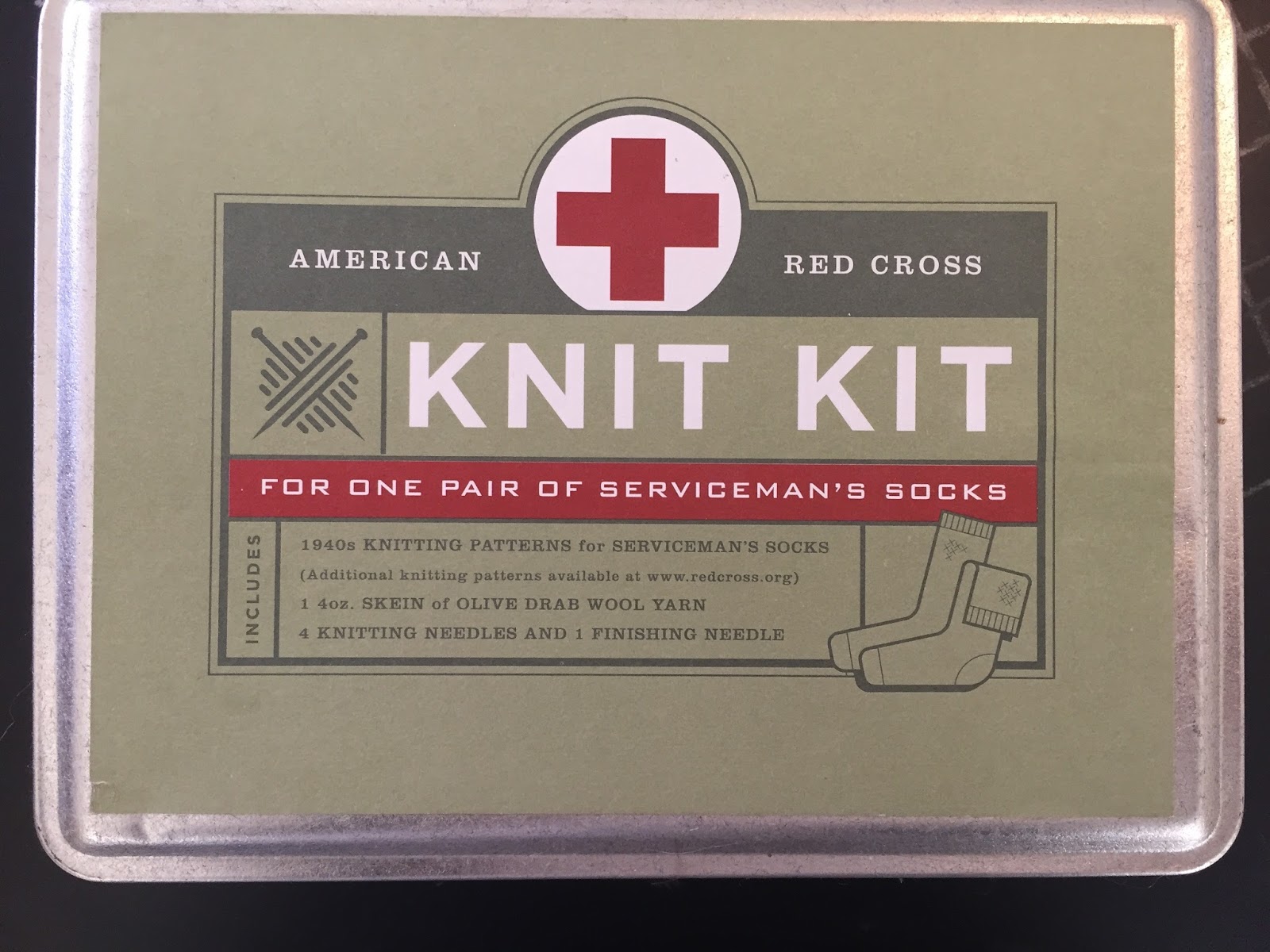 Reclaimed Stitches: Knitting Socks for the Red Cross