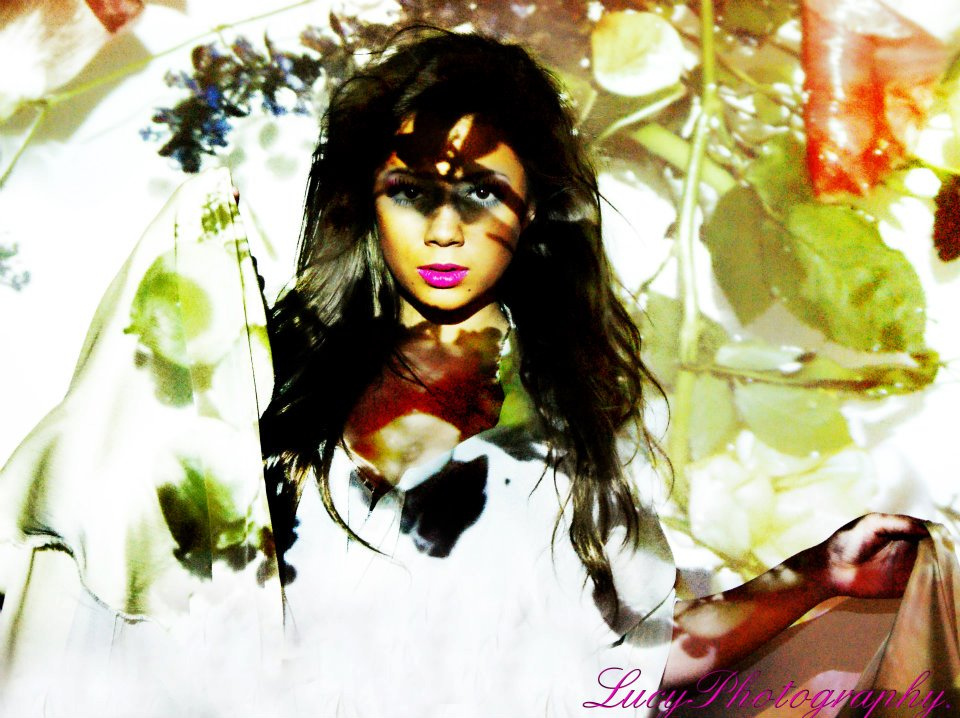 Lucy Connell Photography: Projection Of Flowers Photoshoot.