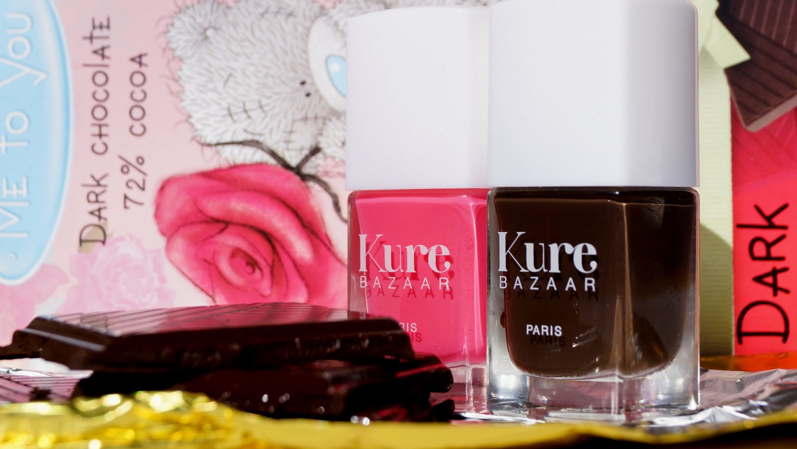 Beauty Unearthly: Kure Bazaar Chocolat, Glam swatches/отзывы