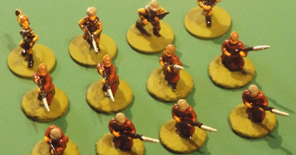 Wargaming Miscellany: My second batch of renovated 20mm-scale Russian ...