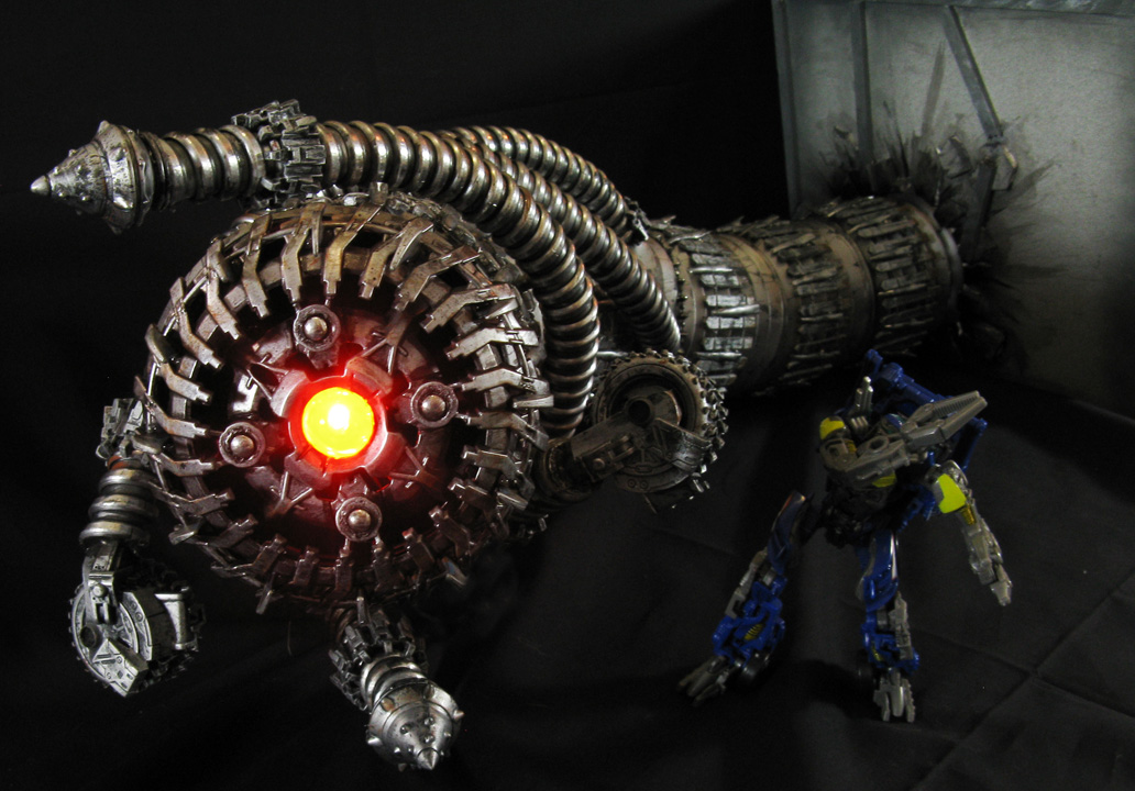 Transformers Custom World: JinCustom's: Custom DRILLER Transformers ...