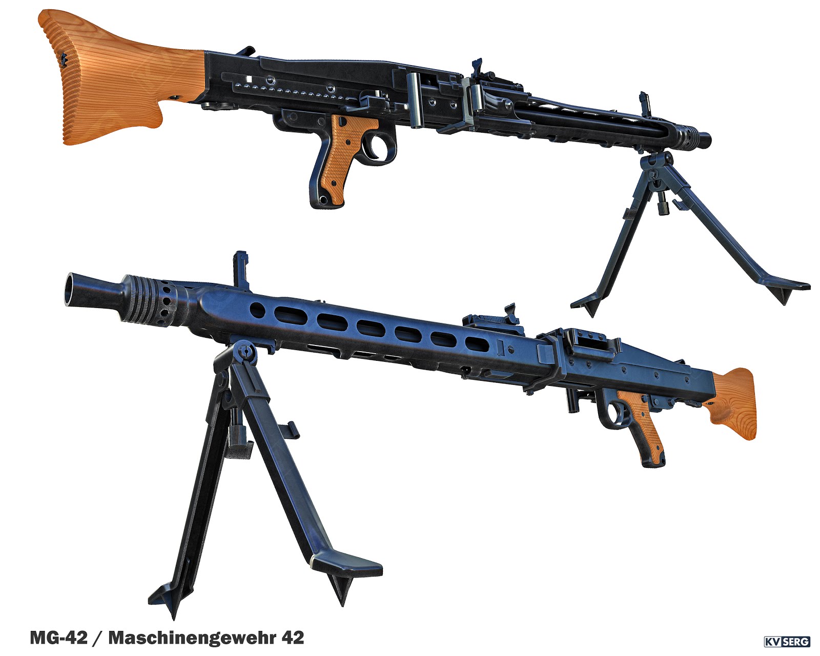 KVSERG ART: MG-42 / Maschinengewehr 42