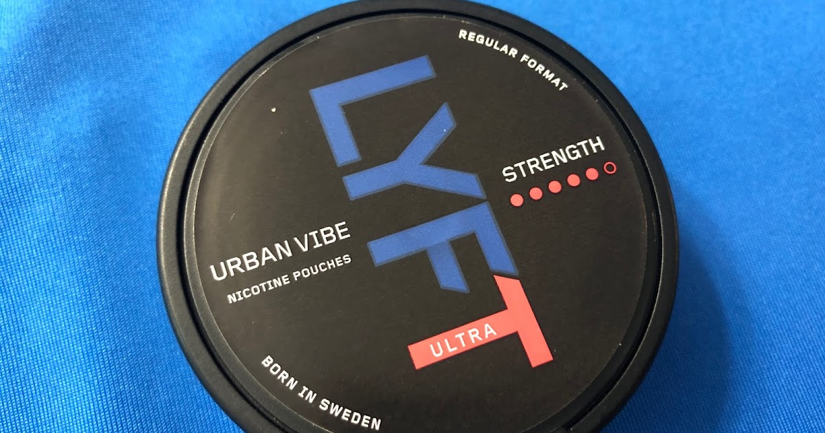 Lyft Urban Vibe (Ultra Strong) Nicotine Pouches - Review (Discontinued ...