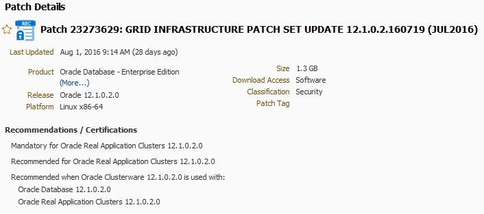 Oracle RDBMS and Shell Scripting Tips: Applying July-2016 PSU on 2-Node RAC with Standby (Rolling)
