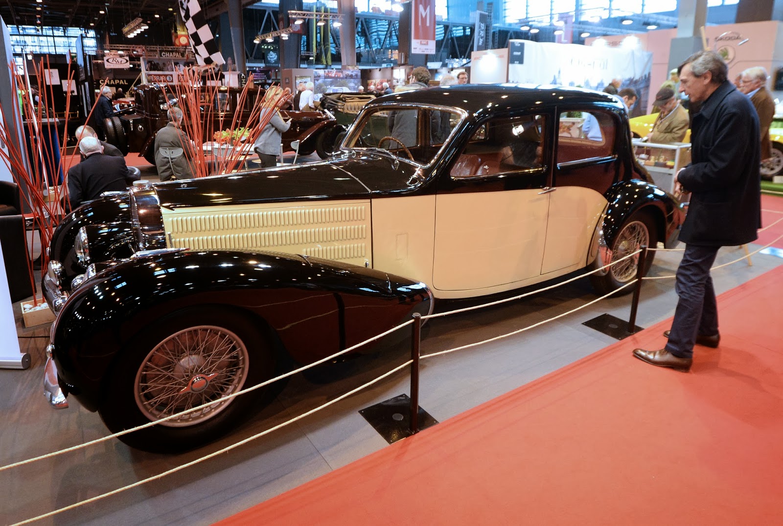 Retromobile Vintage Cars Expo in Portes de Versailles, Paris - Images ...