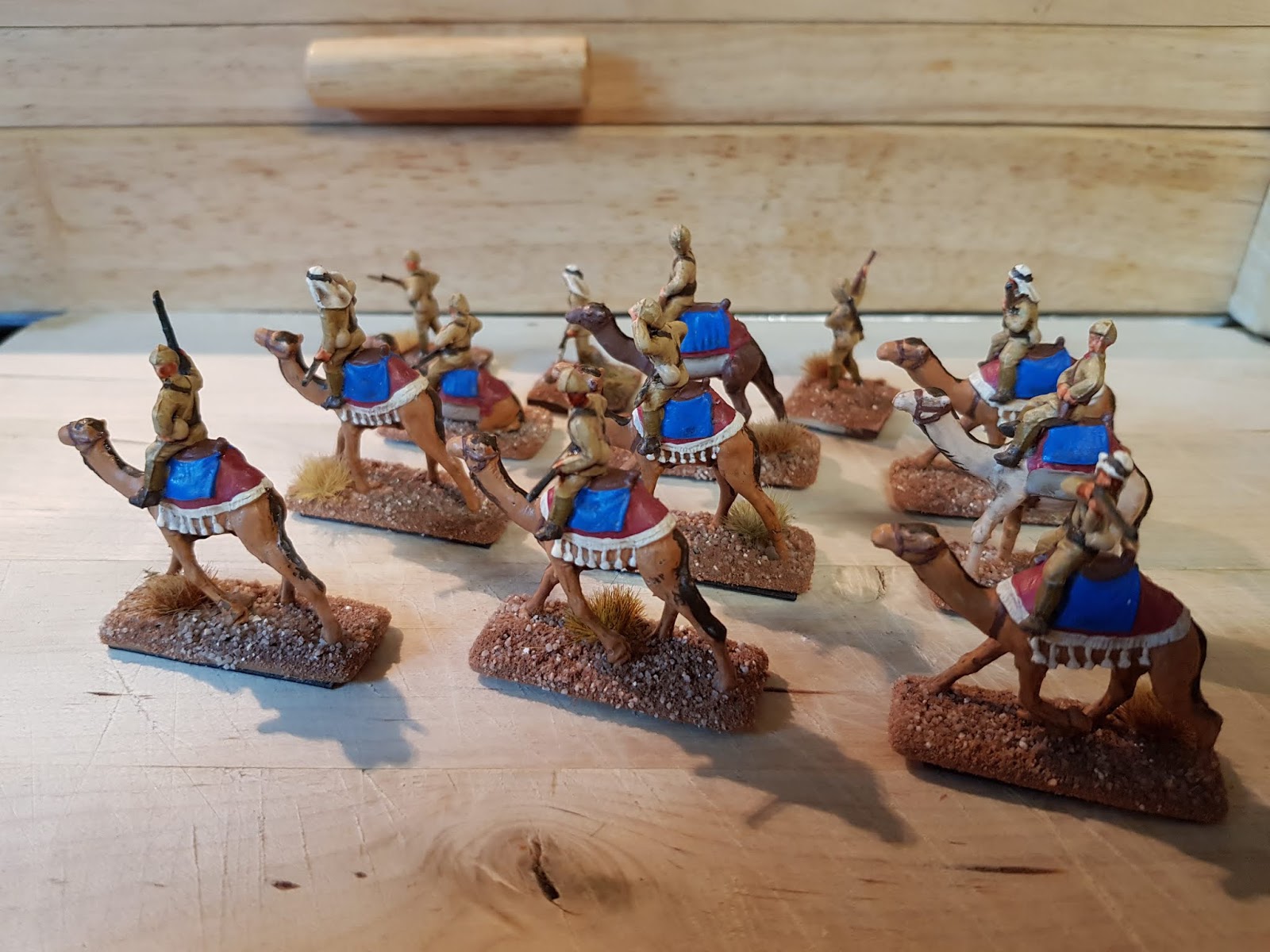 sediment's wargame blog: 20mm WW1 Turkish Camelry