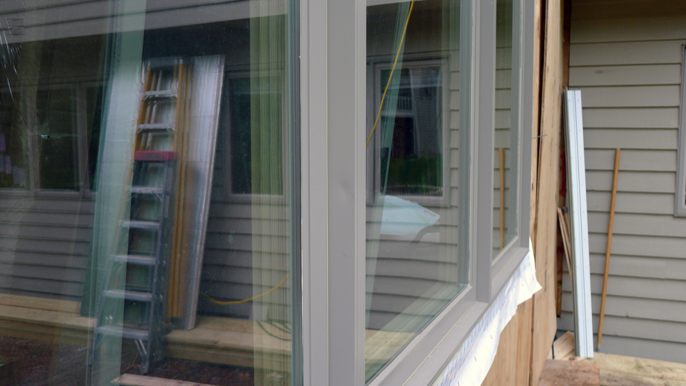 Our Sun-Porch Addition: Skylights and Fireplace