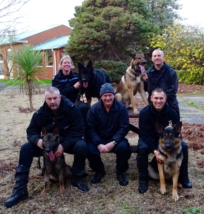 Cornwall, Devon and Dorset Police Dog Section: Ronnie, Nato and Lenny ...