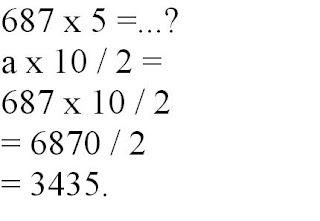 Tips praktis mengalikan angka 5