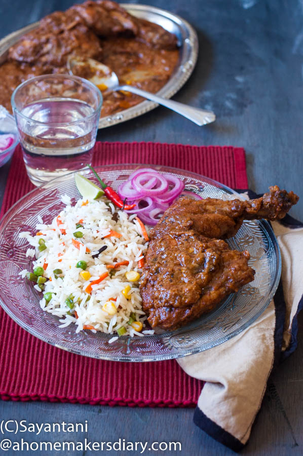 Bangladeshi chicken roast - A Homemaker's Diary