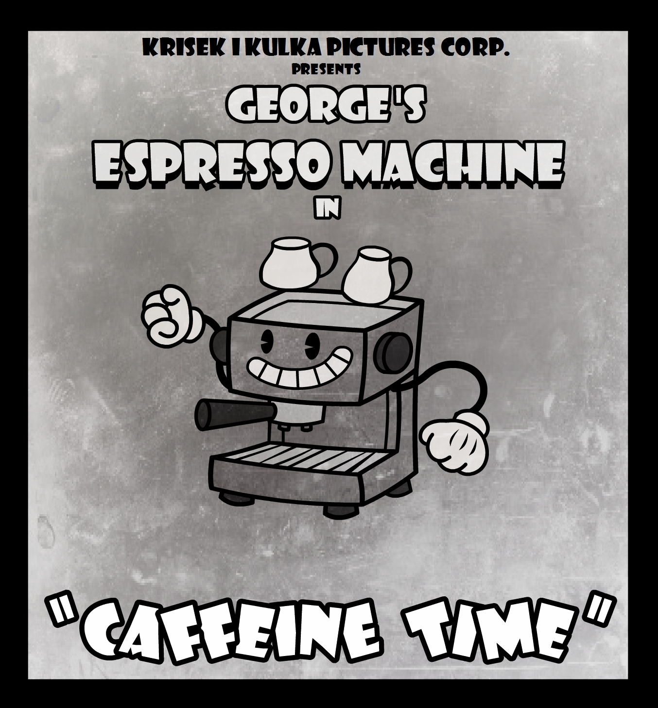 Tina Nawrocki - Art and Animation: Animation - Espresso Machine Card