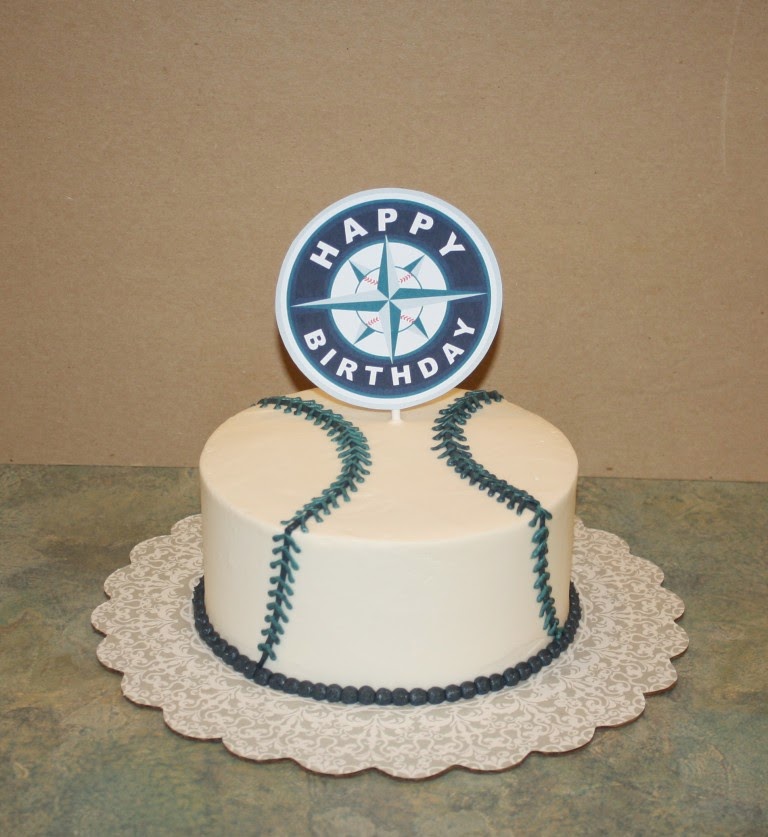 Party Cakes: Mariners Baseball Cake