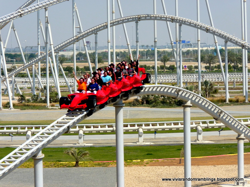 Vivi's Random Ramblings: Formula Rossa: World's Fastest Roller Coaster