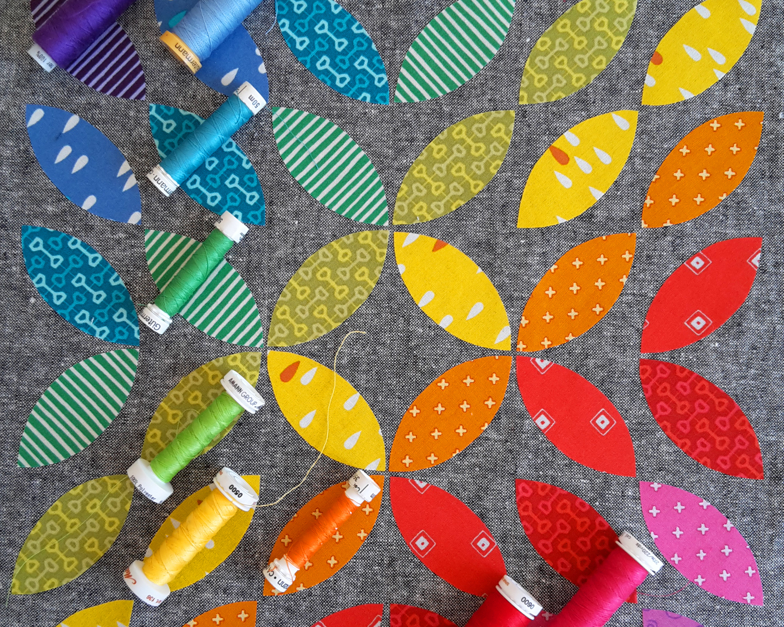 easypatchwork with Karen Ackva: explore your machine stitches