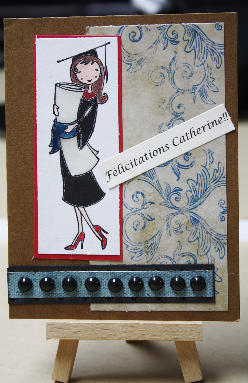 Suzanne à ÇaFabrik: Carte de graduation