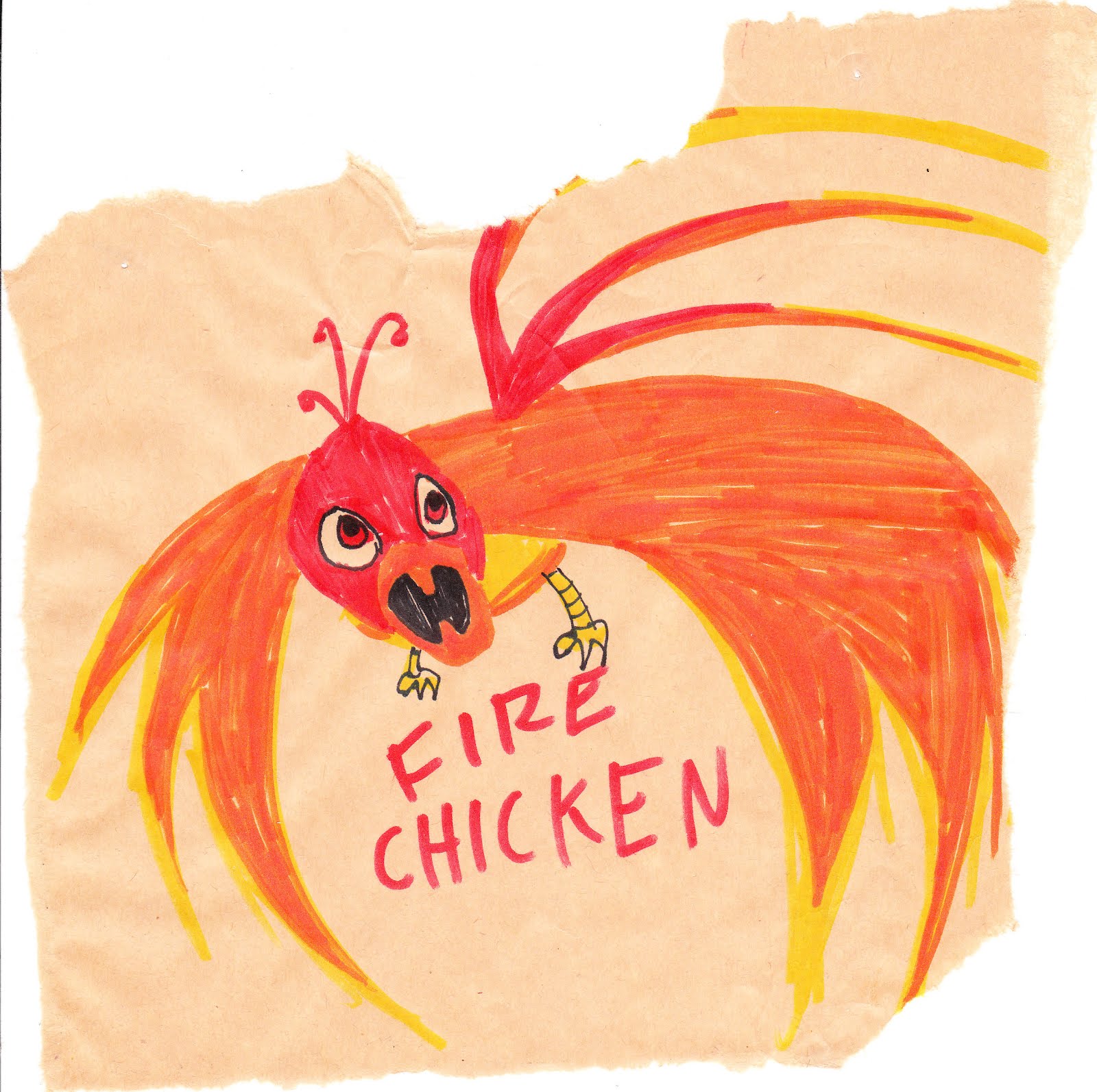 Smoke, Mirrors, and Cigarettes: Stories. Pt. 2. The Fire Chicken.