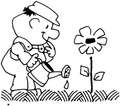 universul copiilor: Imagini de colorat gradinar