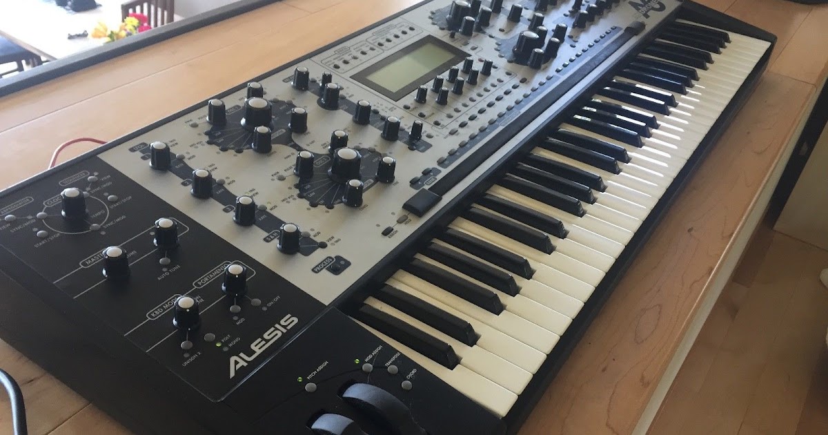 MATRIXSYNTH: Alesis A6 Andromeda Keyboard Synthesizer