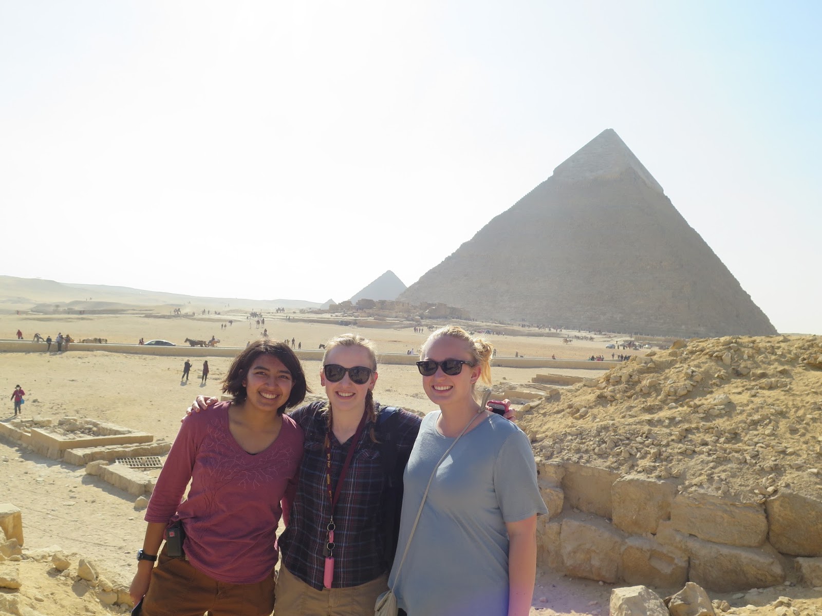 The Holyoaks in the Holy Land: Egypt: Giza Pyramids and the Sphinx