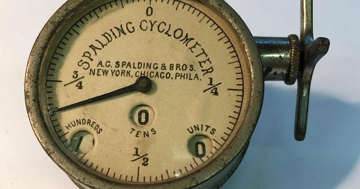 Clock stuff: Antique Cyclometer