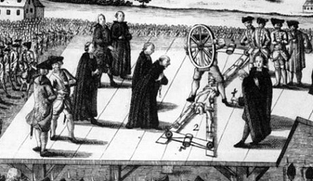 AMO DEL CASTILLO: Métodos de ejecución medievales: la rueda