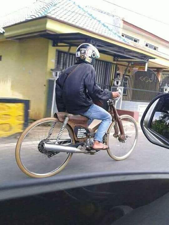 Modifikasi Motor Ontel - Contoh Modifikasi Terbaru 2019