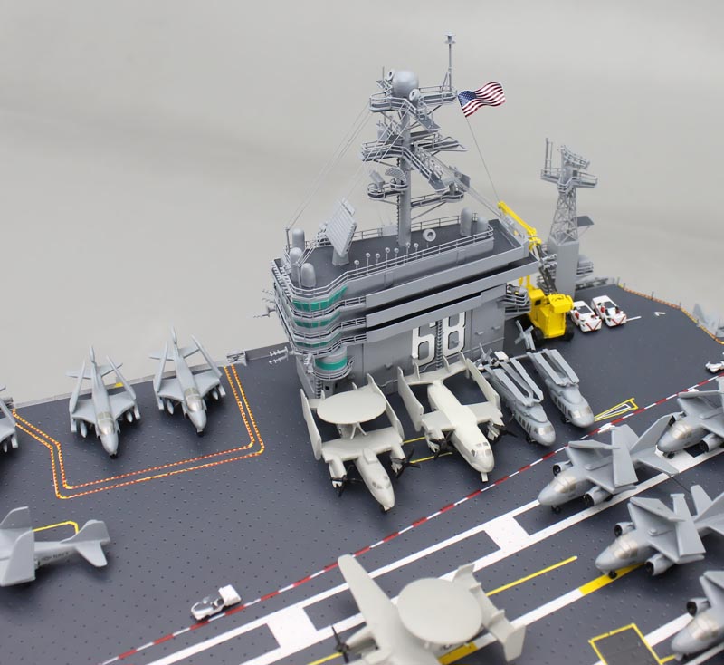 Just off the workbench - 45" USS Nimitz (CVN-68) Model