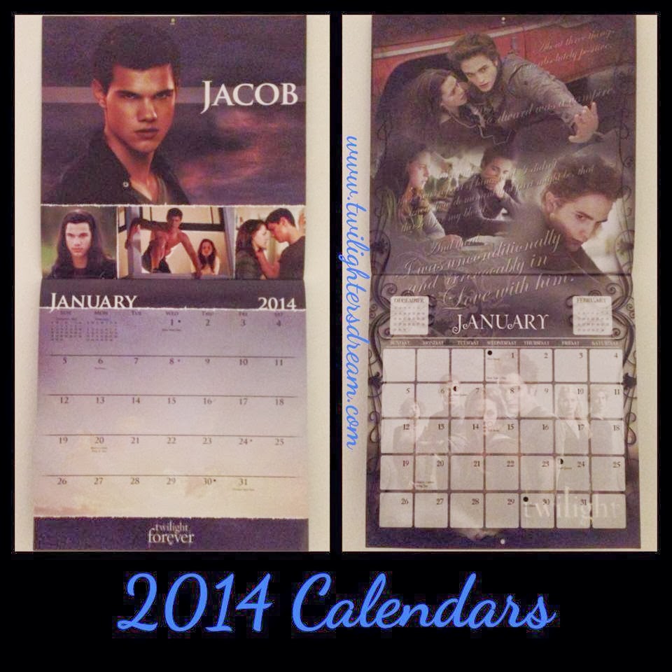 Twilighters Dream: 2014 Twilight Calendars