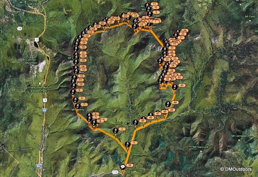 DMOutdoors: One Day Extended Pemi Loop - 6/1/13