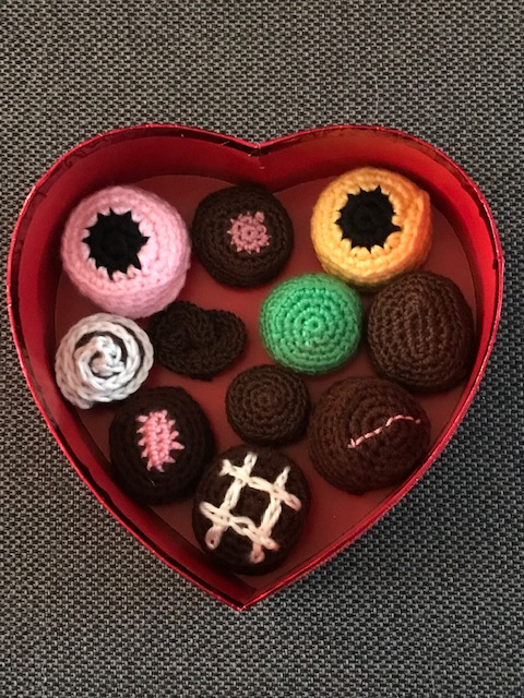Craft Attic Resources: Crochet Box of Chocolates