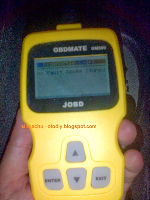 DIY : menampilkan dan menghapus kode error DTC yang tersimpan di TCM Next G