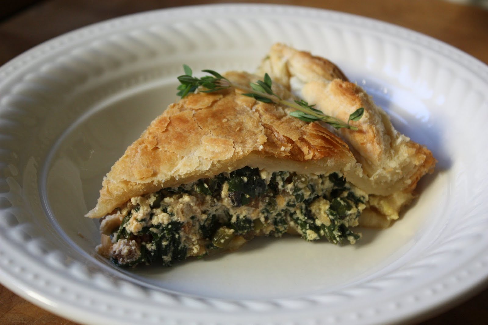 Rustic Swiss Chard Tart