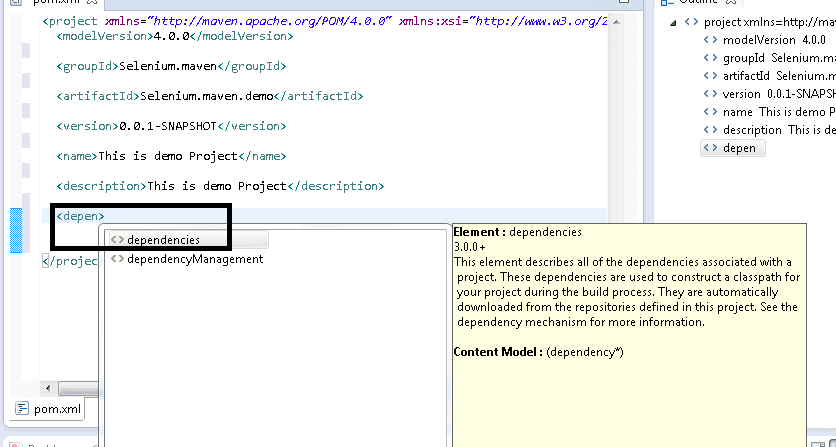 Basic guide in Webdriver -How integrate Selenium with Maven build tool