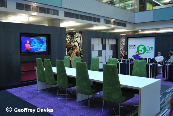 FUTURE STORYTELLING : First glimpses inside the New BBC studios Salford