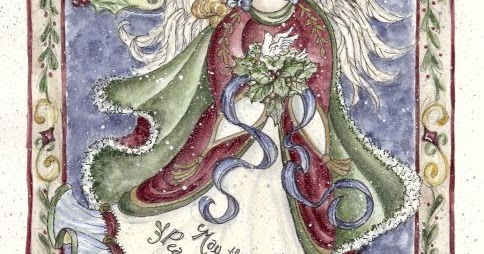 Alenquerensis: Shelly Rasche and her lovely Christmas Postcards