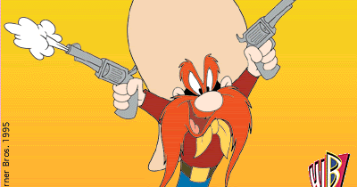 Yosemite Sam and his guns