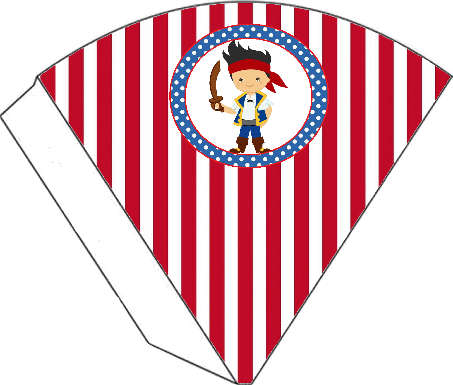 Jake And The Neverland Pirates Flag Template