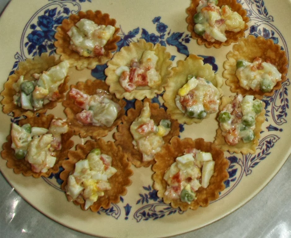 Canapes (Baskets / Forminhas) ~ Goan Recipes n More