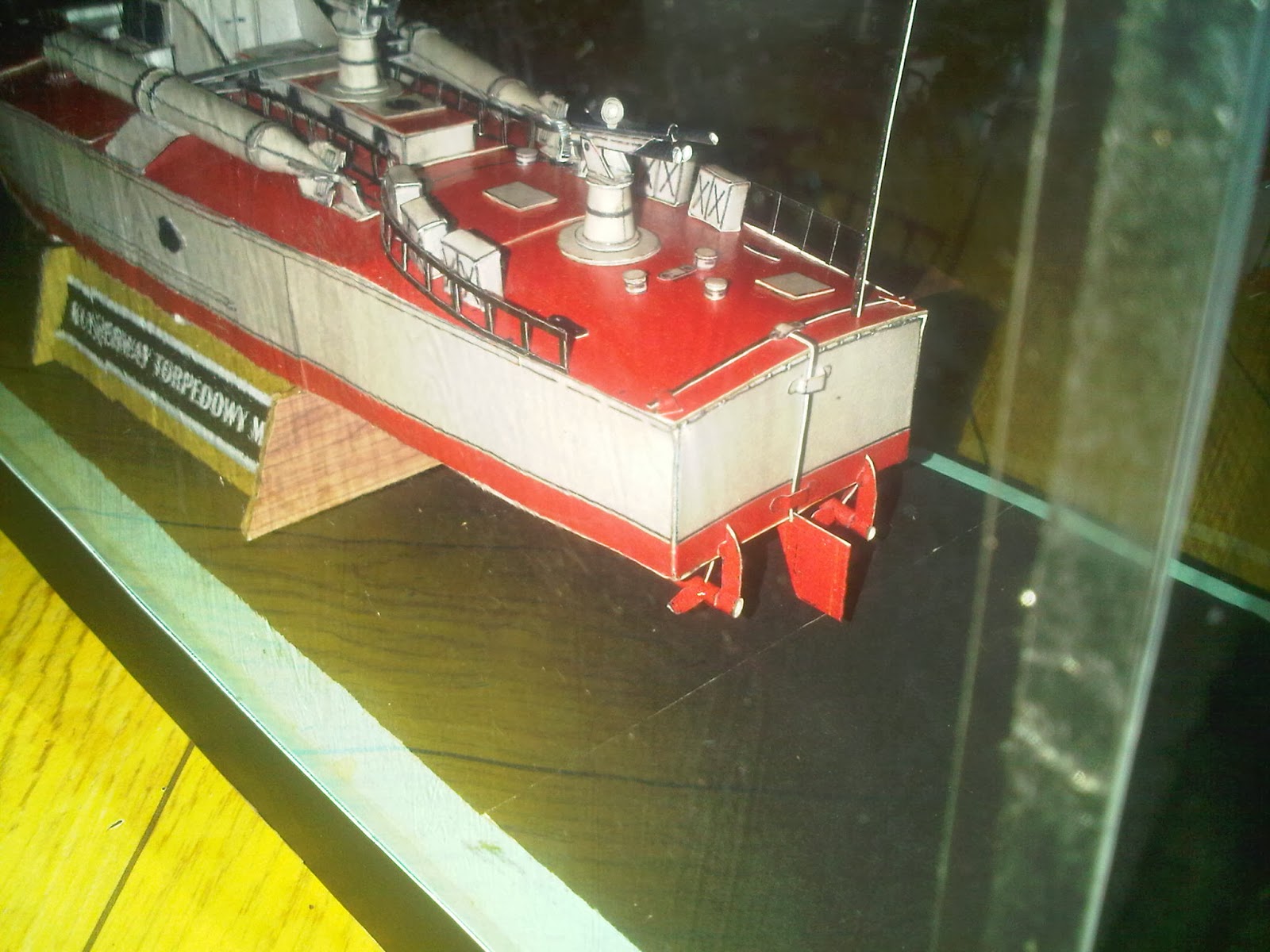 Papermodel Kapal Perang & Lain2: Papercraft Kapal Torpedo (MAS)