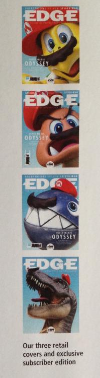 Nova edição da revista britânica EDGE traz quatro capas diferentes no ...