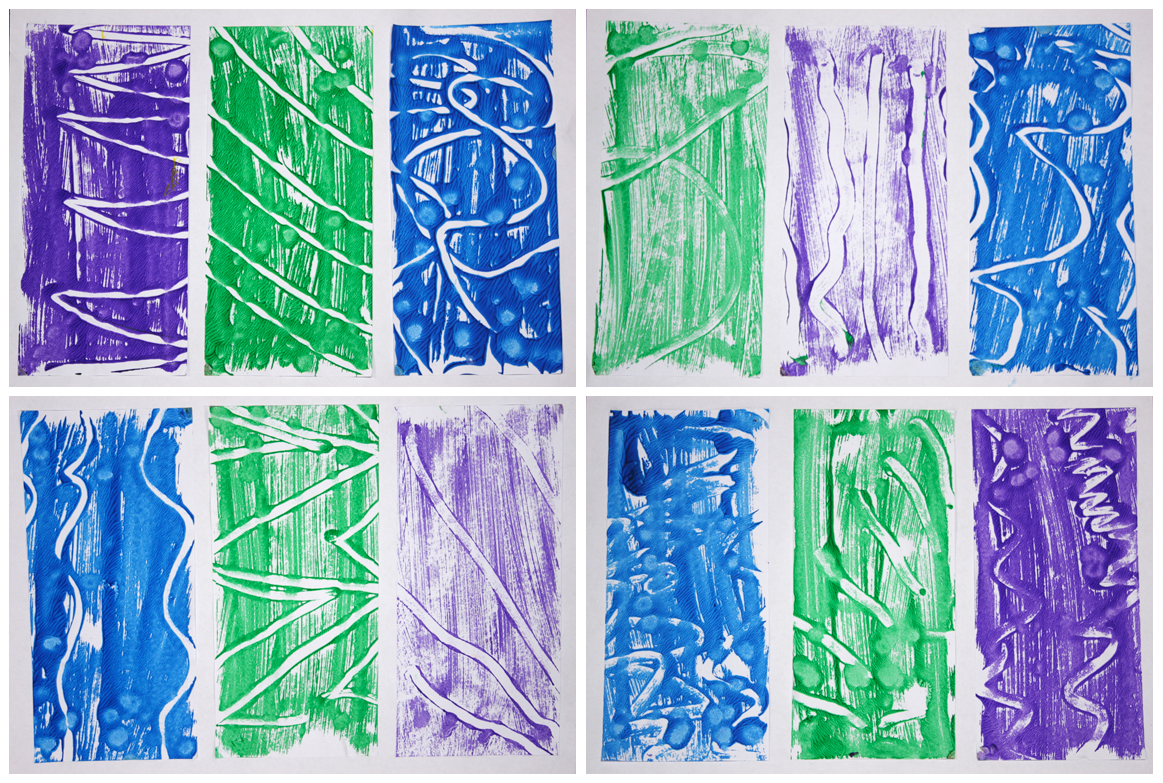 Art With Mr Hall: Finger Paint Printmaking