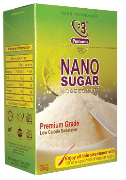 NANO SUGAR GRANULATES - MAKANAN HALAL,MAKANAN SUNNAH DAN BERKHASIAT