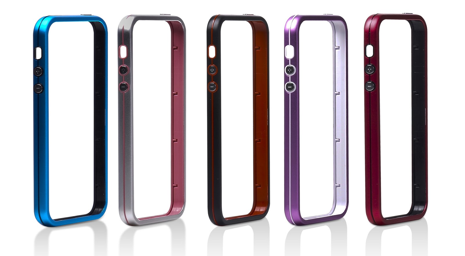 FZtech Releases Colorful Metal Bumper to Decorates Apple iPhone 5 ...
