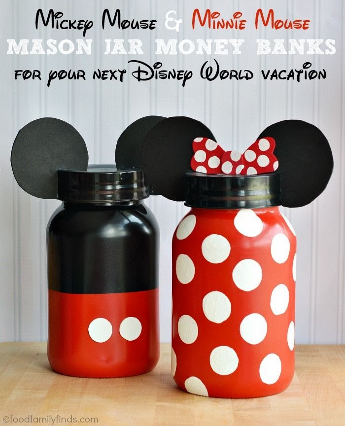 Tudo Pra Sua Festa Passo A Passo Potes Recicláveis Tema Mickey E Minnie