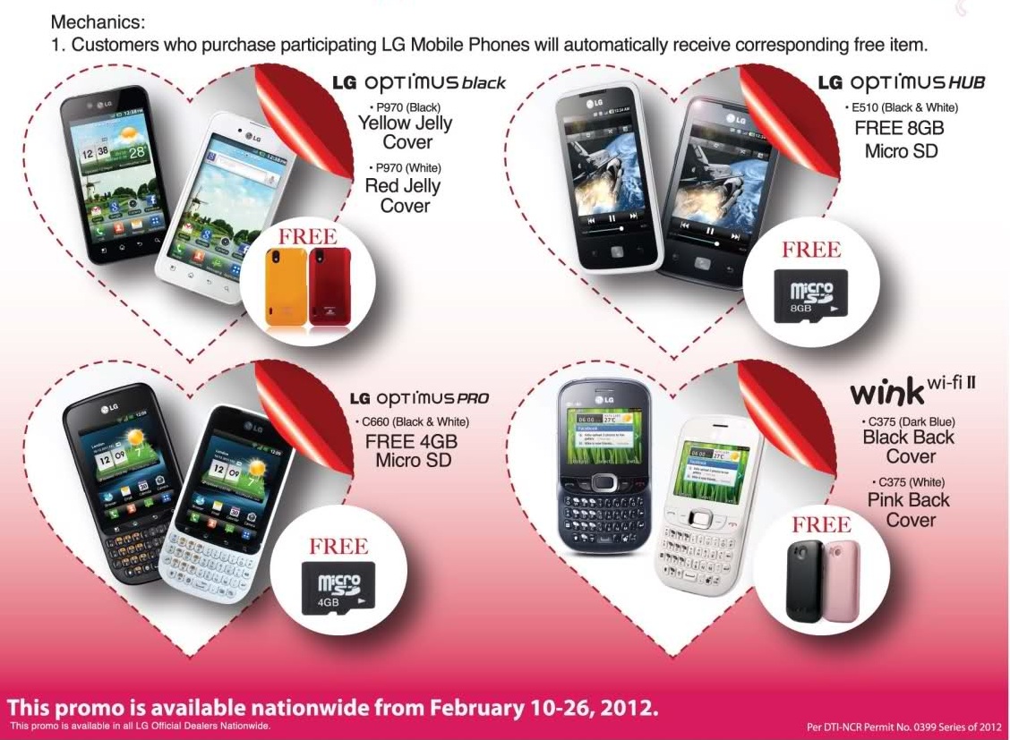 LG's Sweet Luvin' promo
