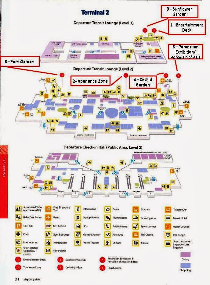 Postcard Trail ...: Changi Airport Must-Know Spots