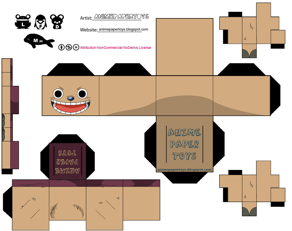 One Piece Master: Paper Toy Chopper