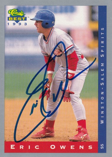 Daily Autograph: Eric Owens