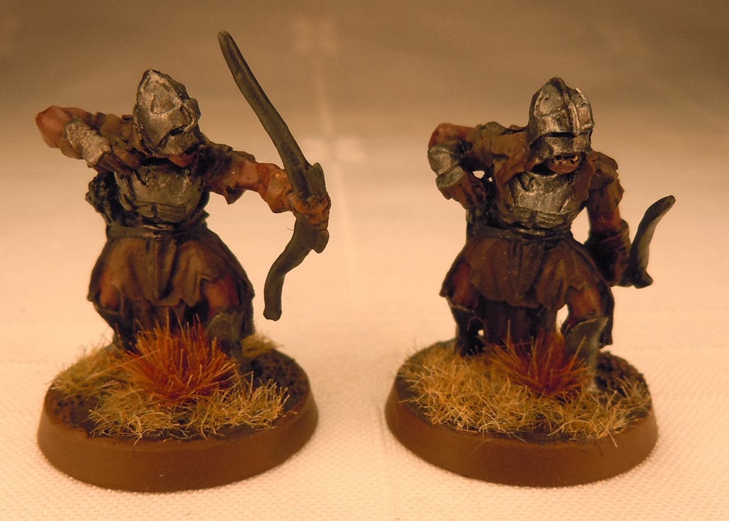 Wally's Sad Attempts at Painting: More Uruk Hai Scouts